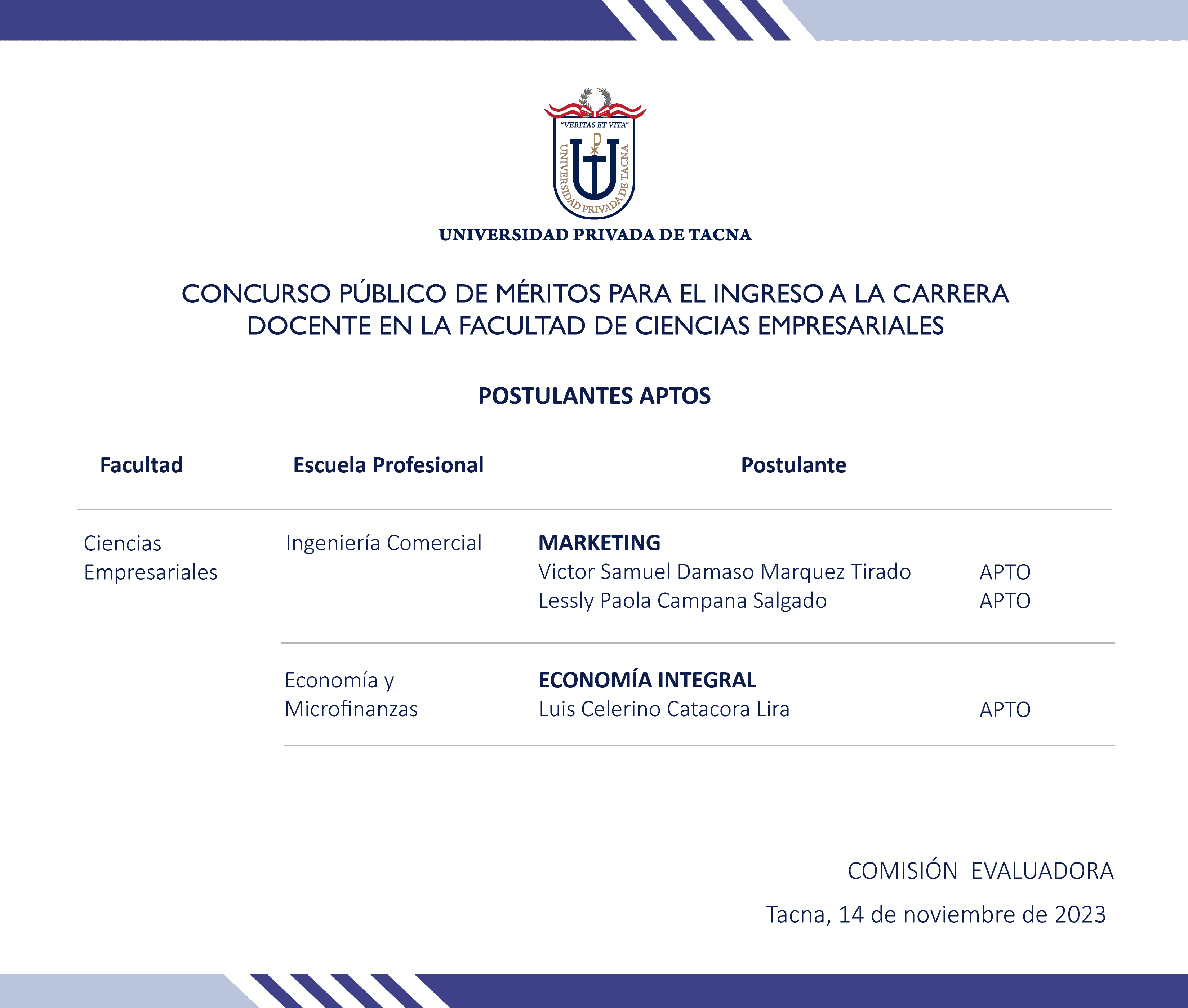 Universidad Privada de Tacna